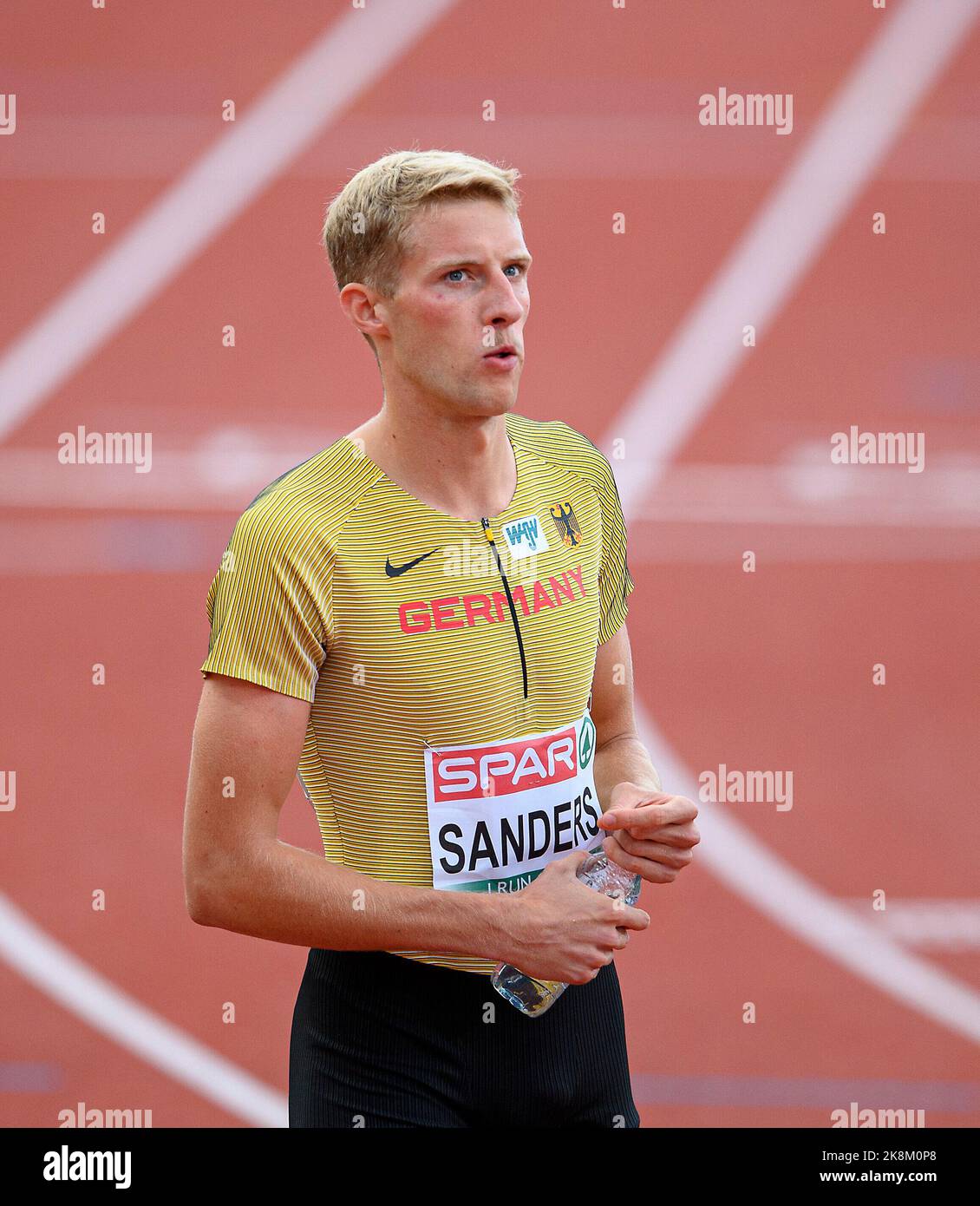 Manuel SANDERS (GER) Preliminary 400m men on August 15th, 2022 European ...