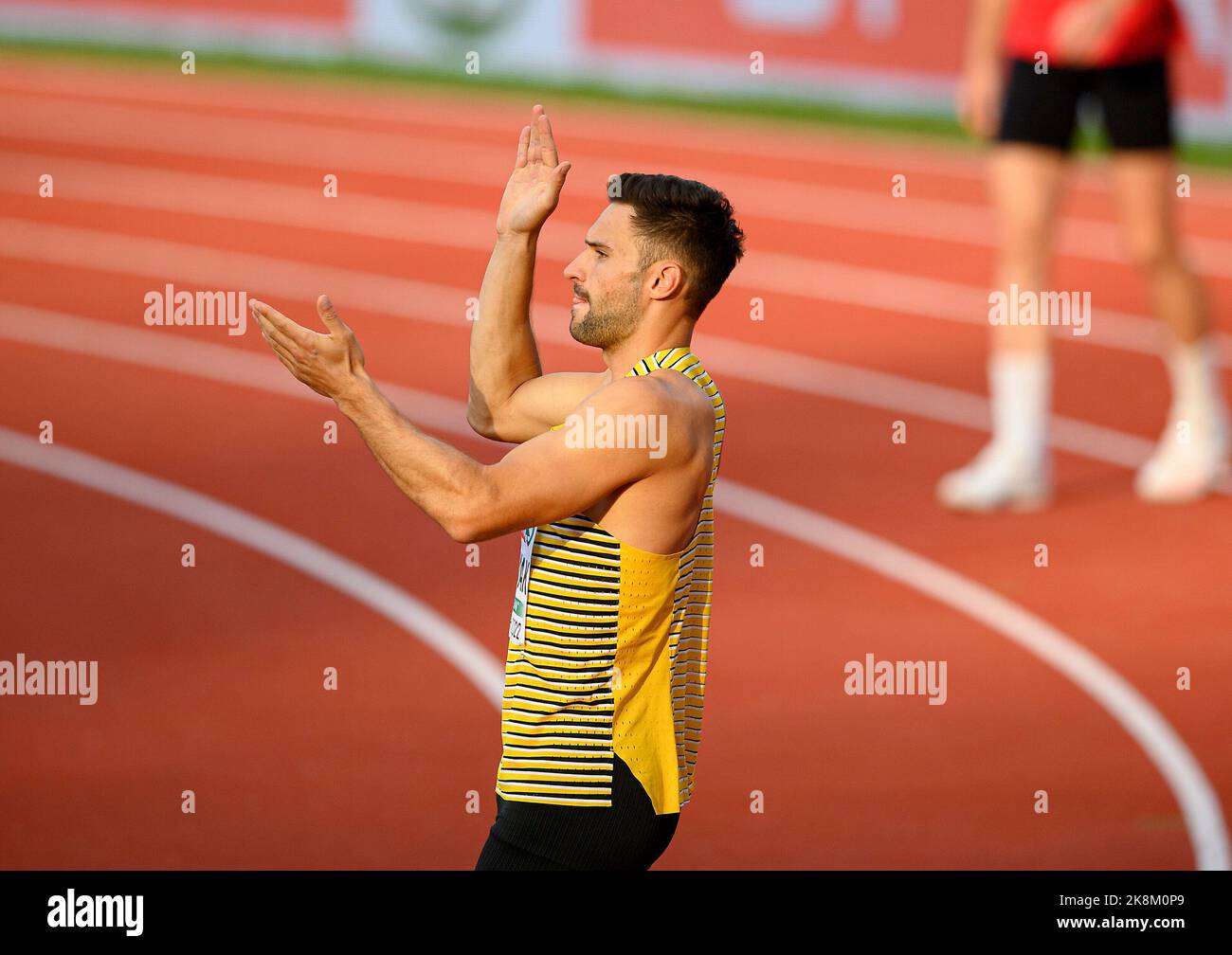 Tim NOWAK (GER) gesture, gesture high jump decathlon, on August 15th ...
