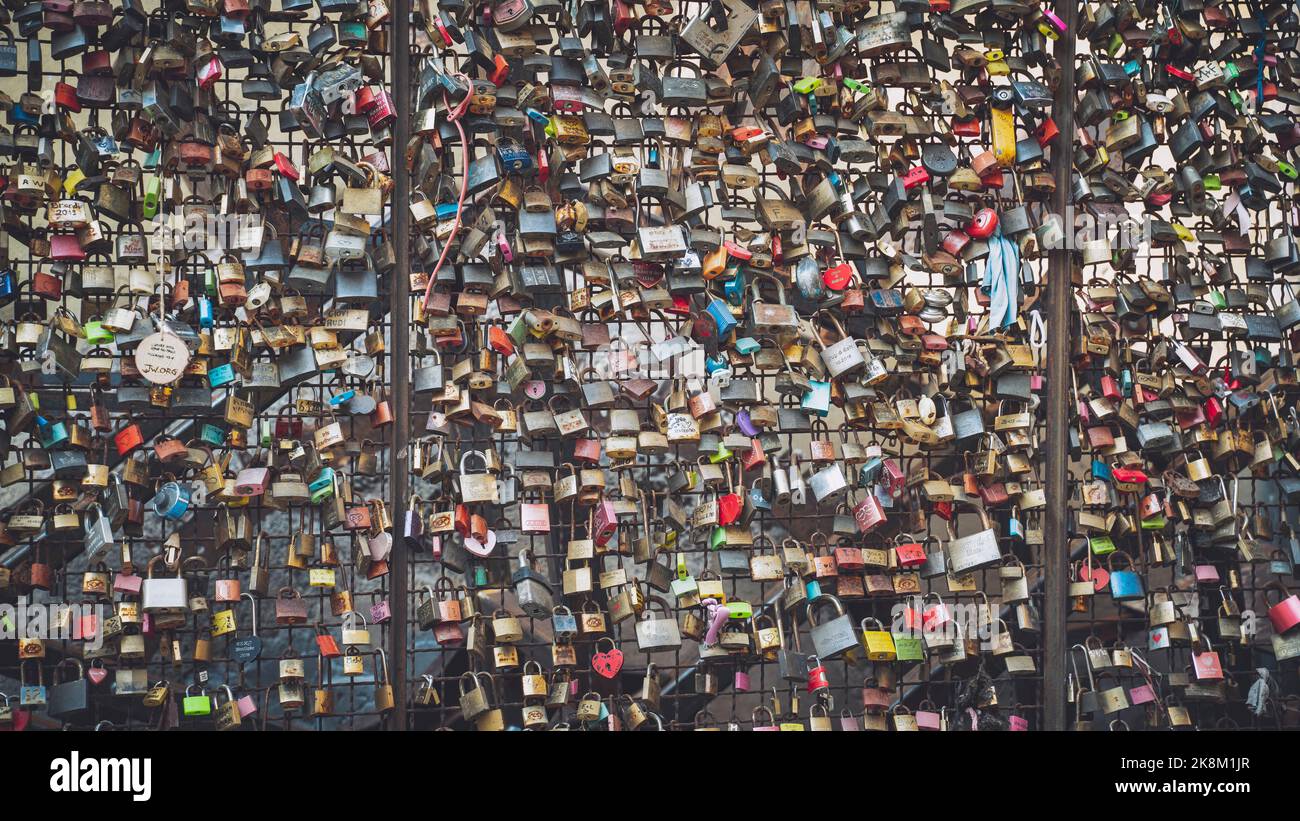 Personal lock background as a symbol of hope and love Stock Photo - Alamy