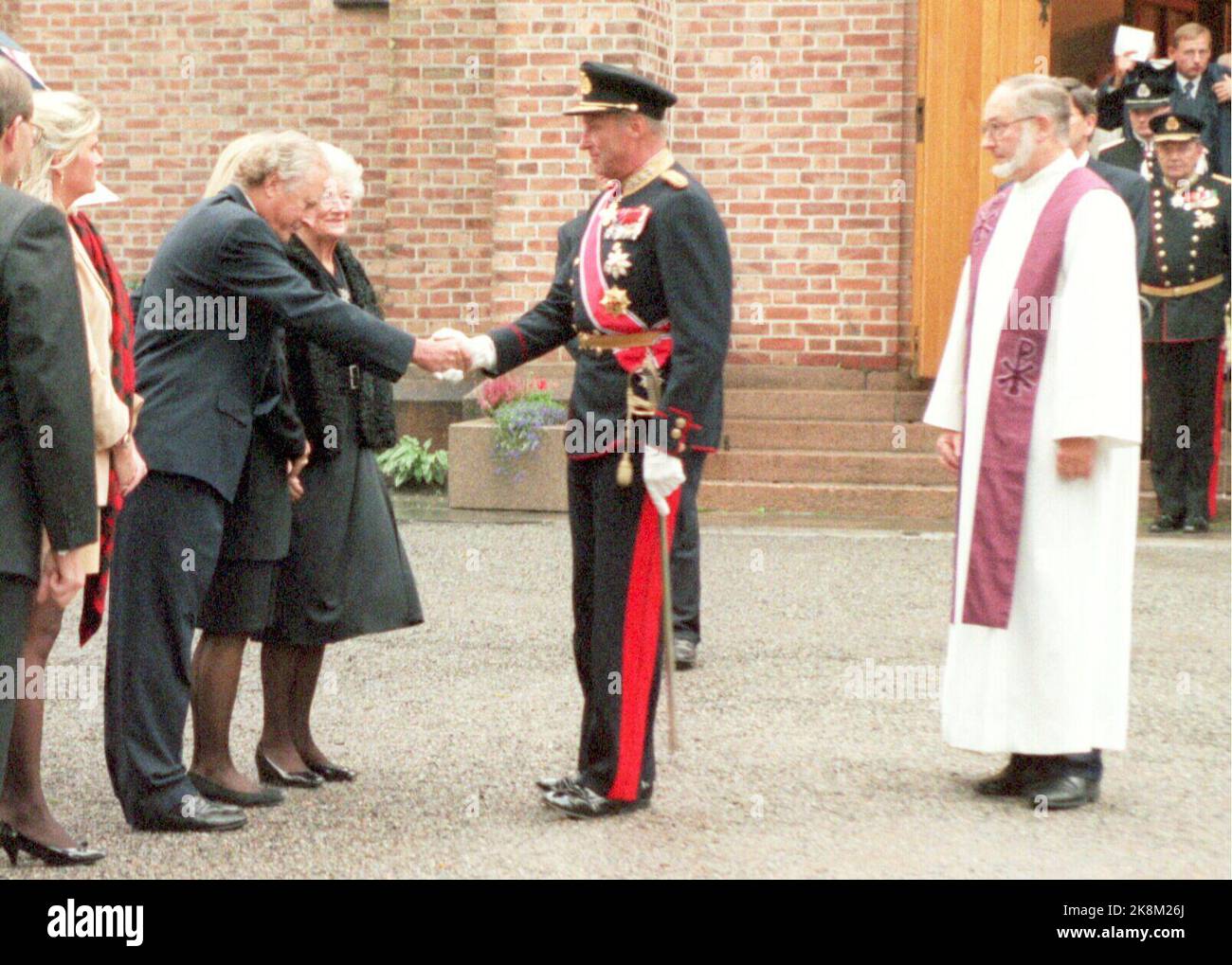 Tikken ida nikoline and his son george script photo hi-res stock ...