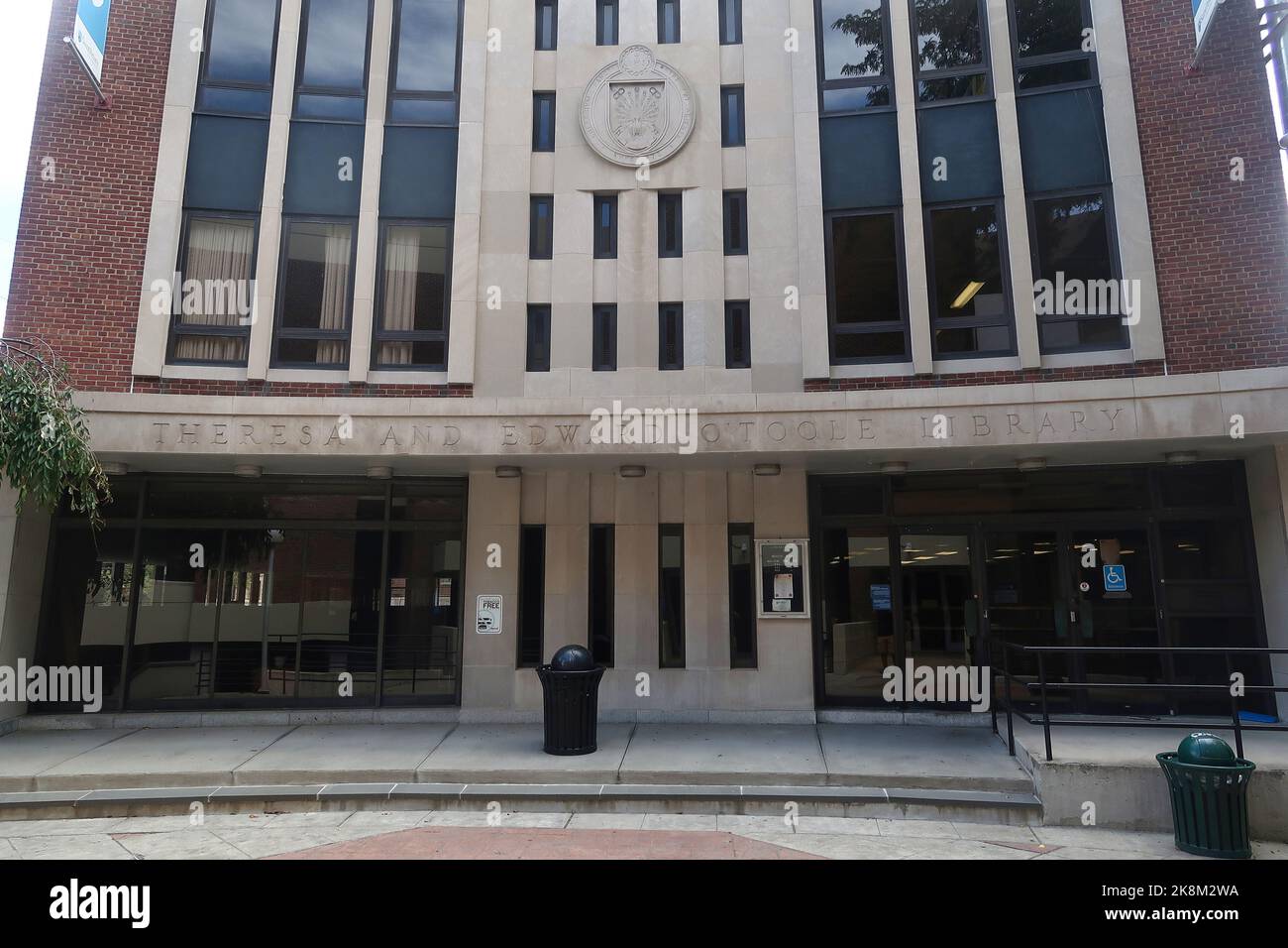 The Saint Peter's University Campus building and surroundings in Jersey ...