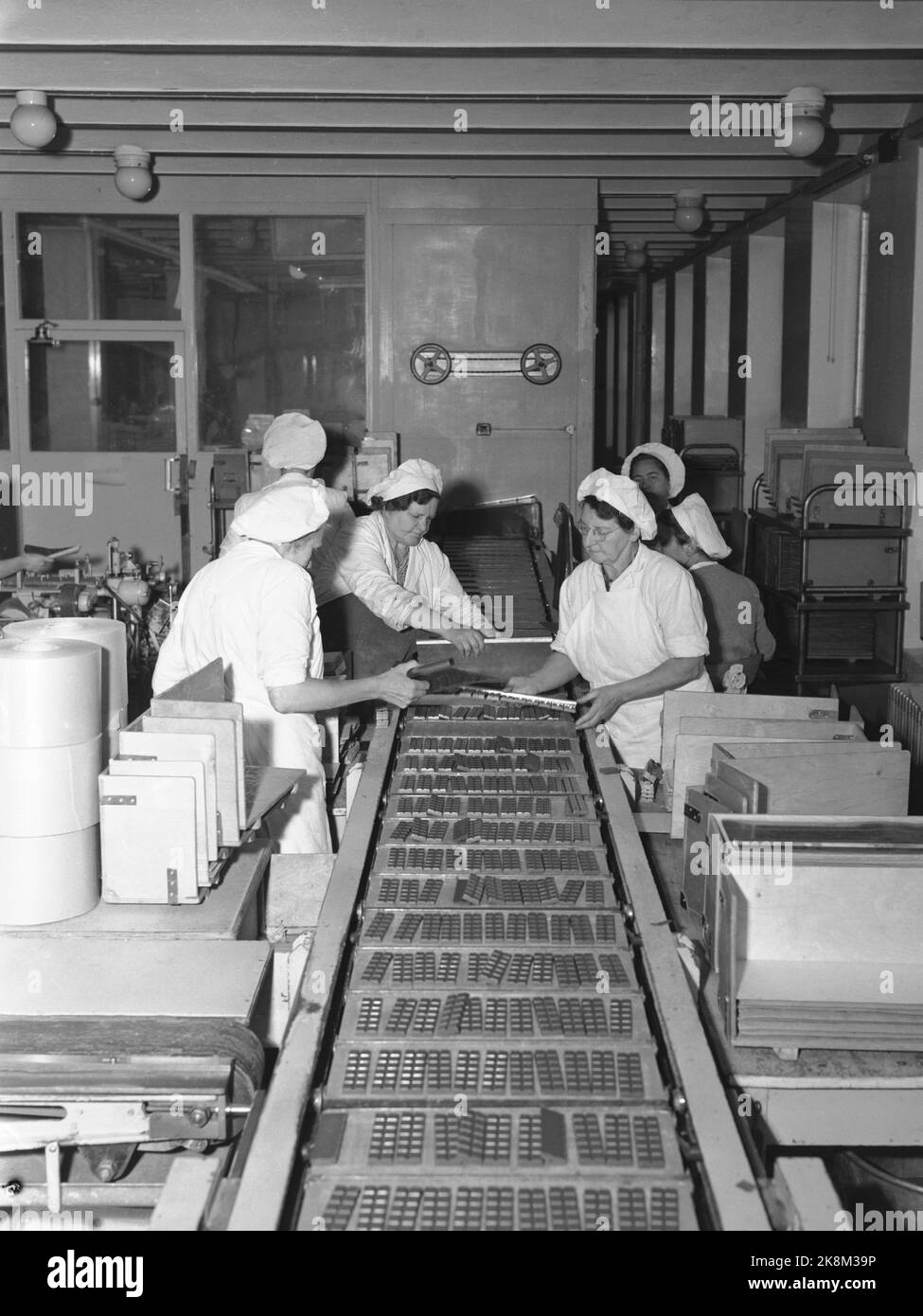 Oslo. Freia chocolate factory. Here is the "world -famous" milk ...
