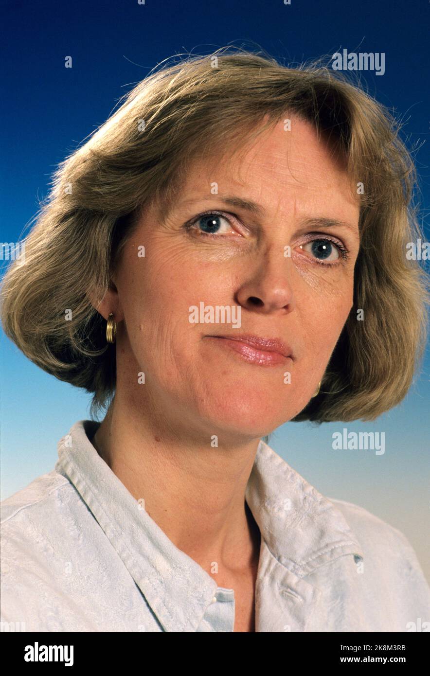 Oslo 19900308 NRK employee Anne-Marie Norvik. Photo: Anne Liv Ekroll ...