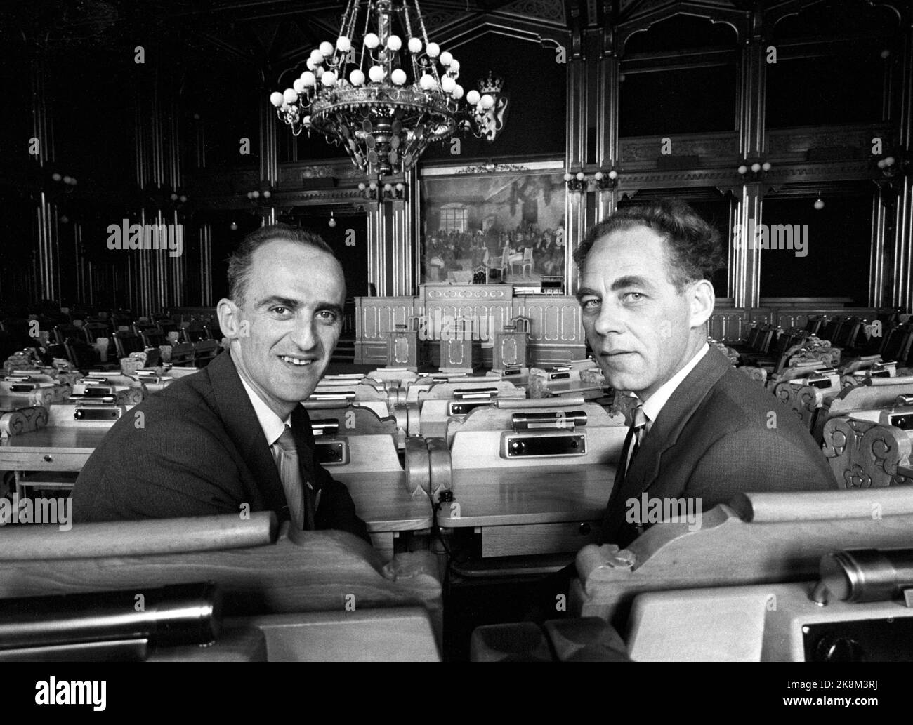 Oslo october 1961 for the first time after the war hi-res stock ...