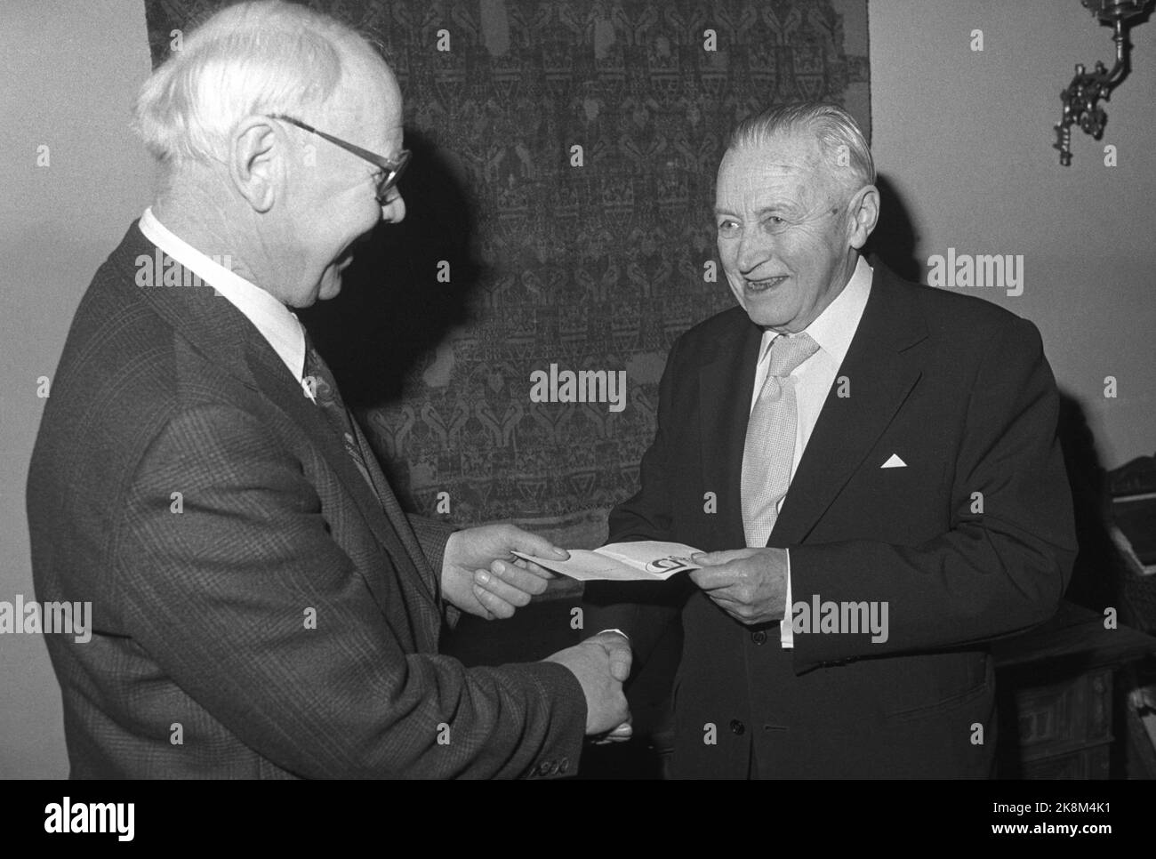 Oslo December 12, 1979. The Norwegian Cultural Council awards this year ...