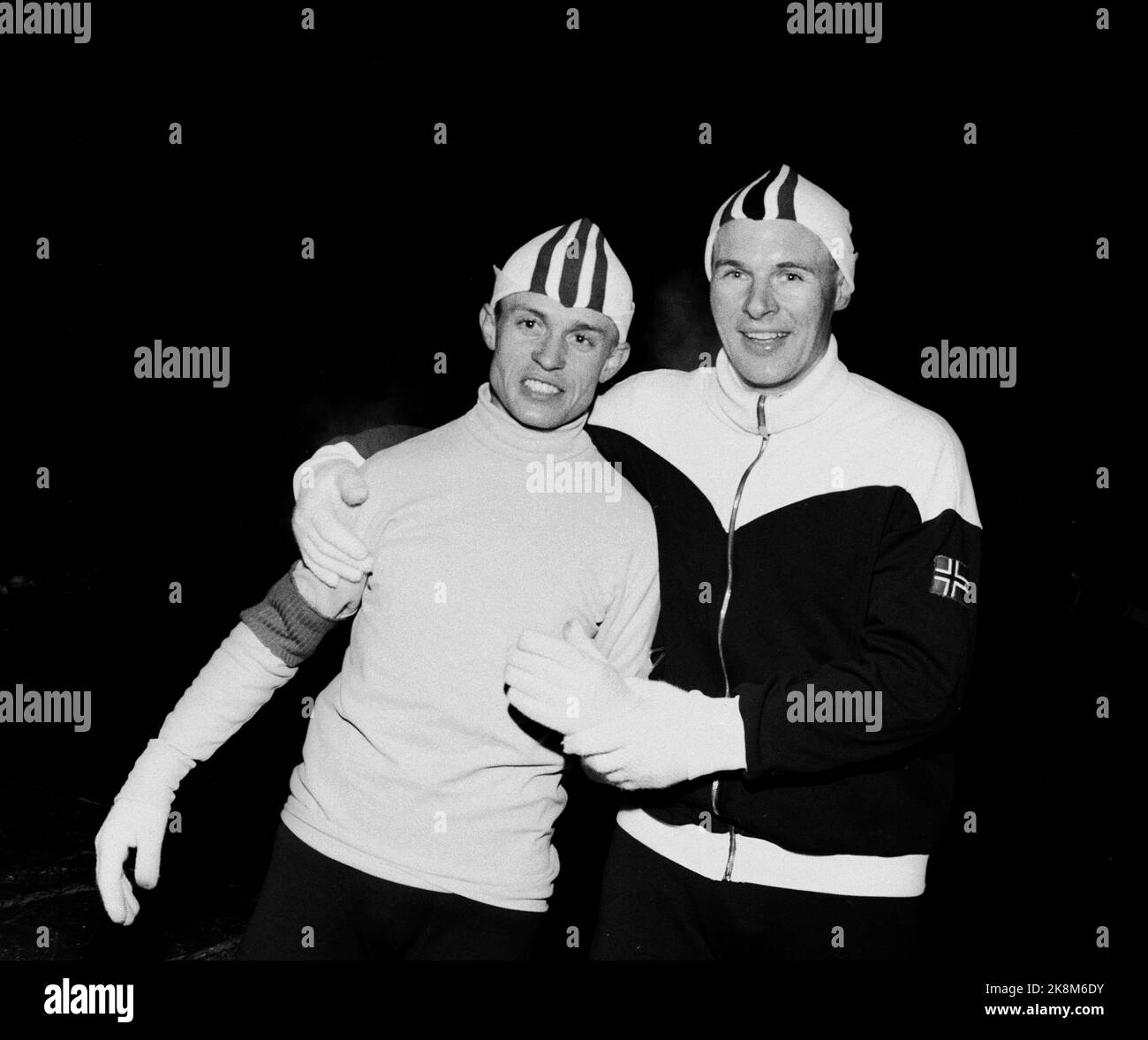 Helsinki finland 19640223 world cup on skates hi-res stock photography ...