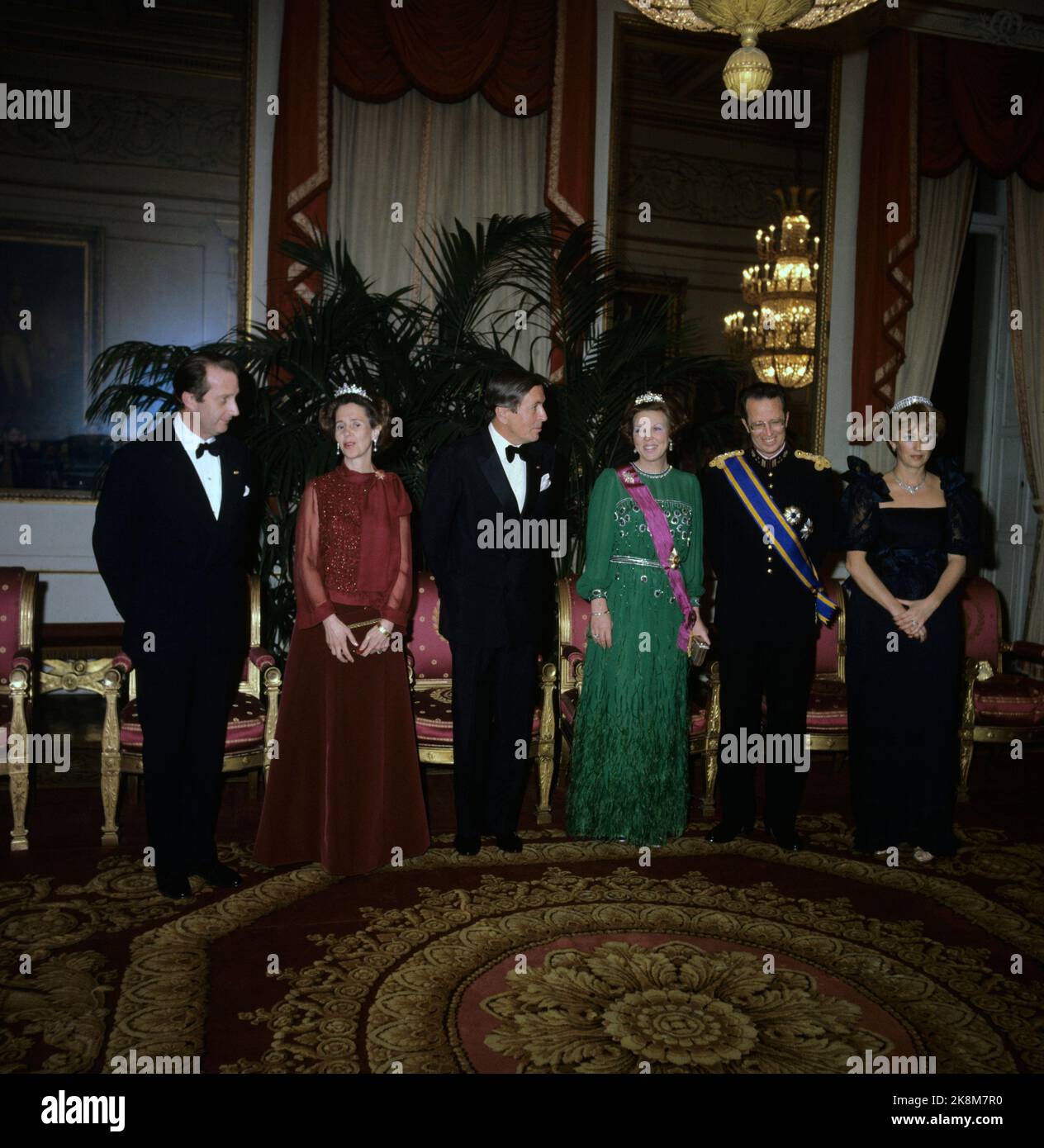 Queen paola queen fabiola belgium hi-res stock photography and images ...