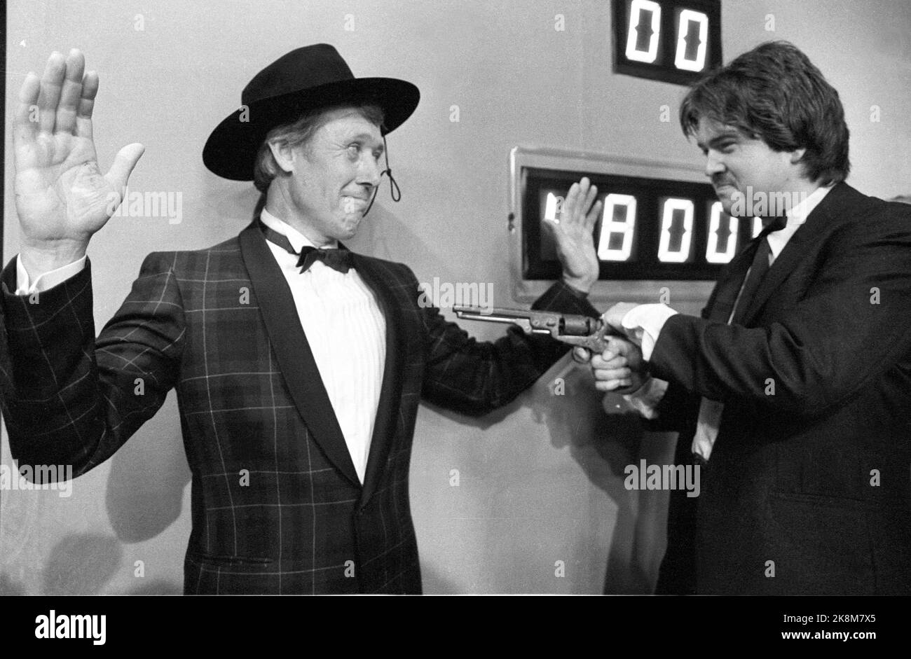 1985 cowboy hat Black and White Stock Photos & Images - Alamy