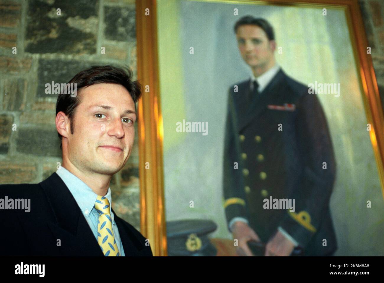 Oslo. Princess Märtha Louise and Crown Prince Haakon held their first ...
