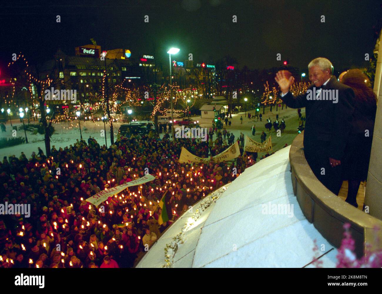 Nelson mandela 1993 hi-res stock photography and images - Alamy