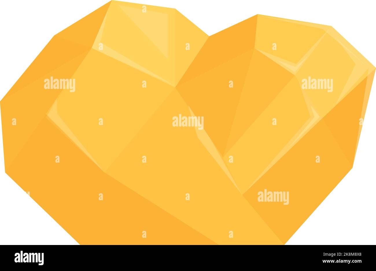 West gold icon cartoon vector. Golden mine. Ore stone Stock Vector ...