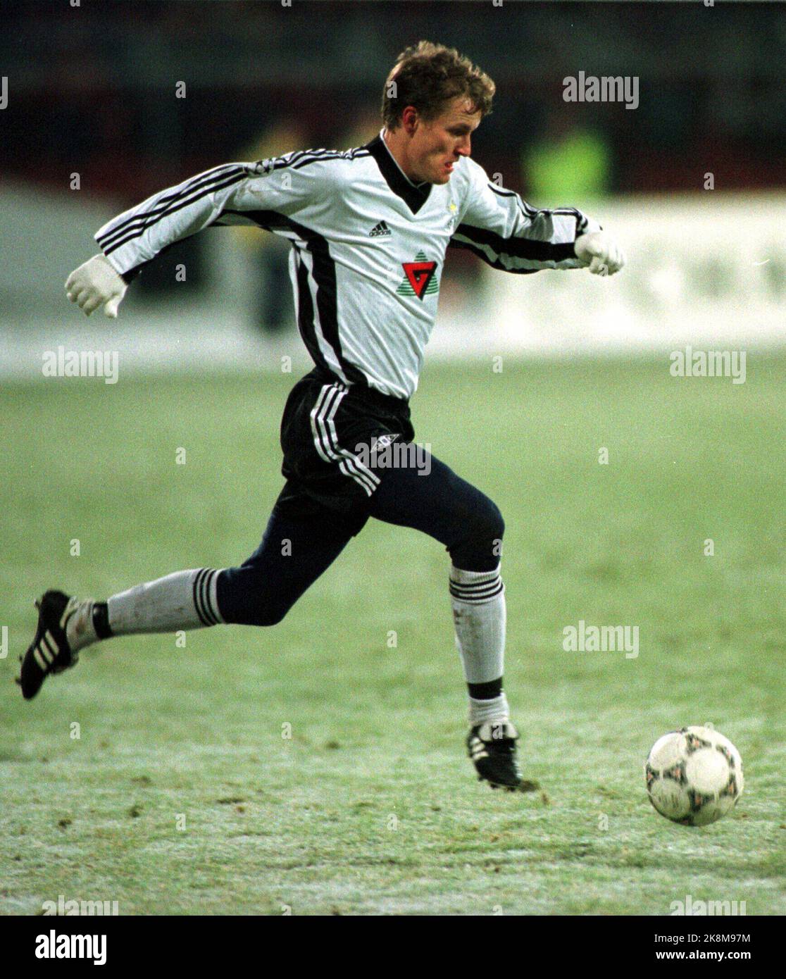 Trondheim. Rosenborg's Harald Martin Brattbakk during the match against ...