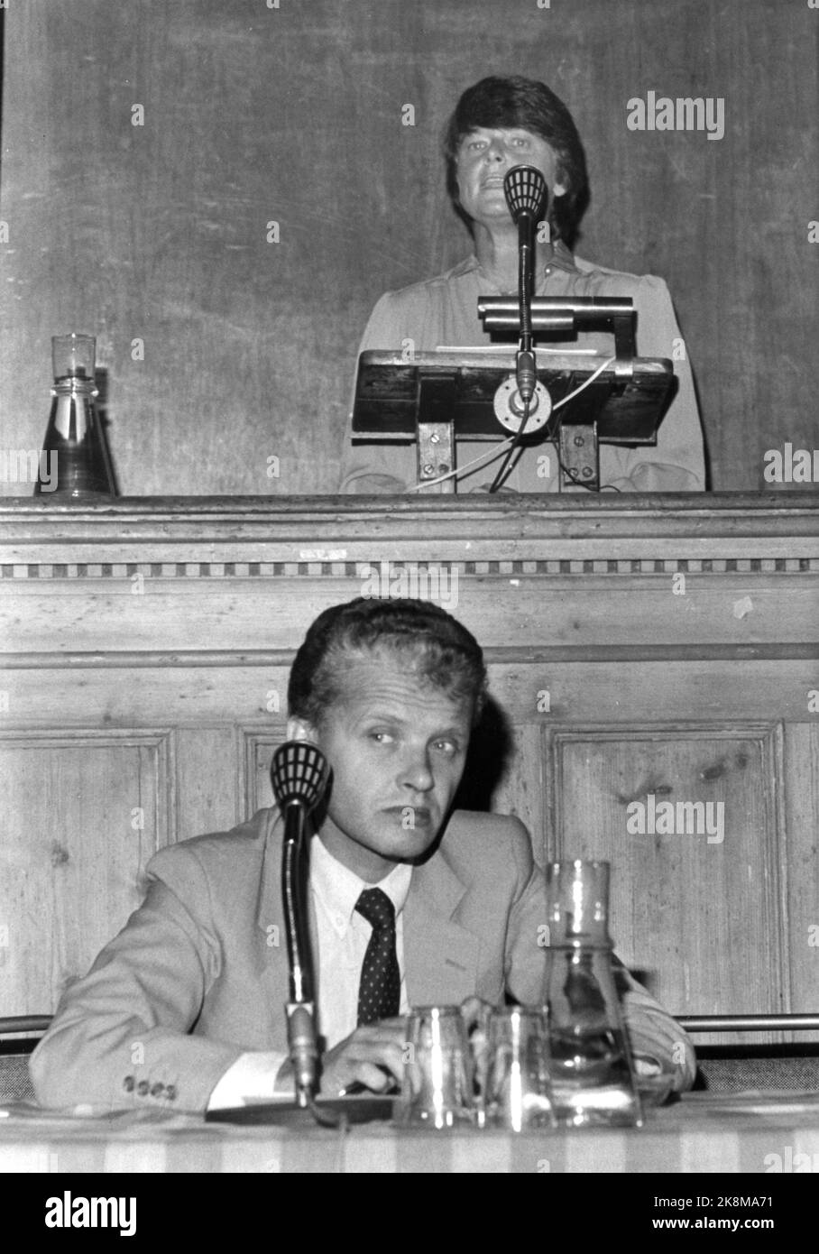 Erik thorberg ntb ntb political parties political meetings hi-res stock ...