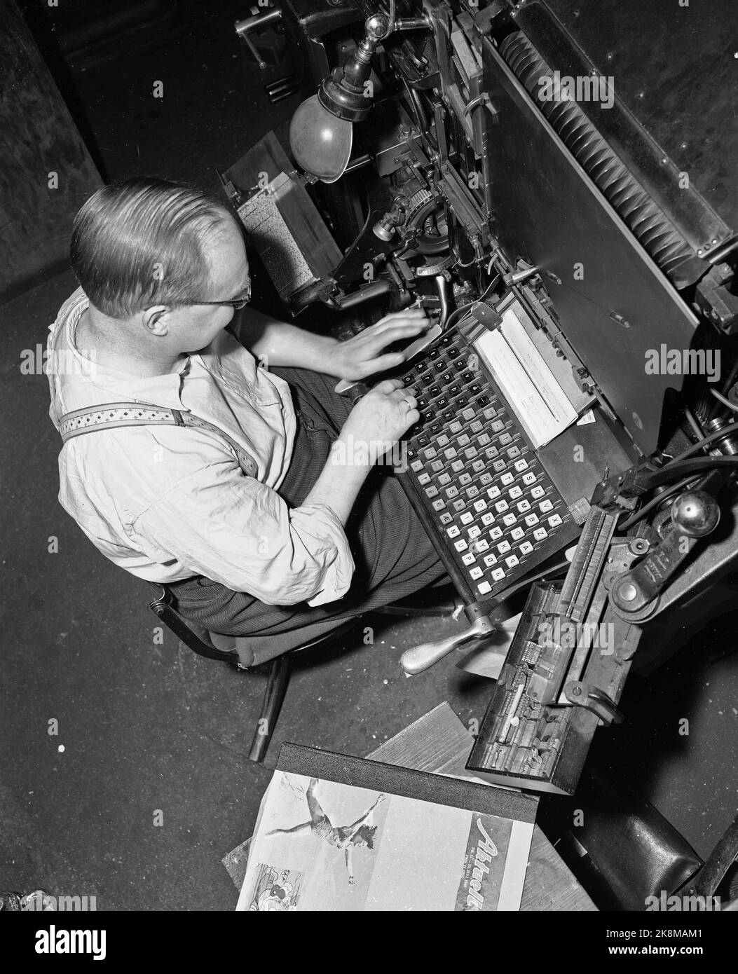 Oslo 1950 The weekly magazine "Current" is five years old, the first ...