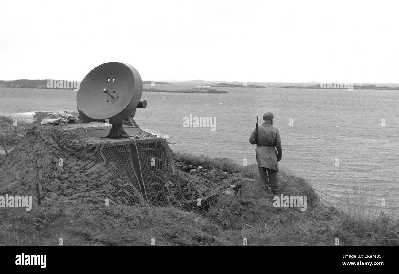 Bodø 195209-16-17. History's largest military exercise "Operation ...
