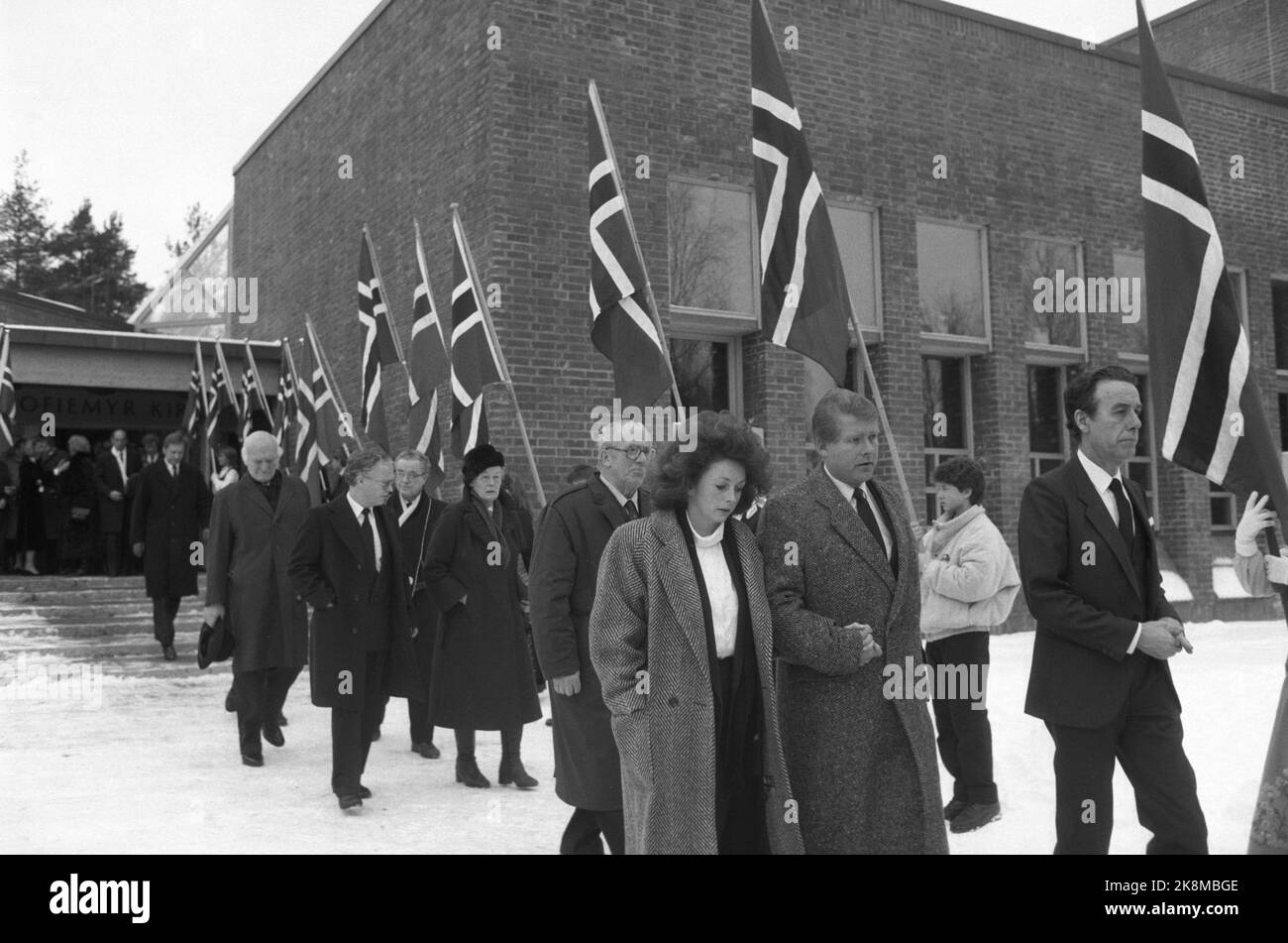 1988 storting president reiulf steen hi-res stock photography and ...