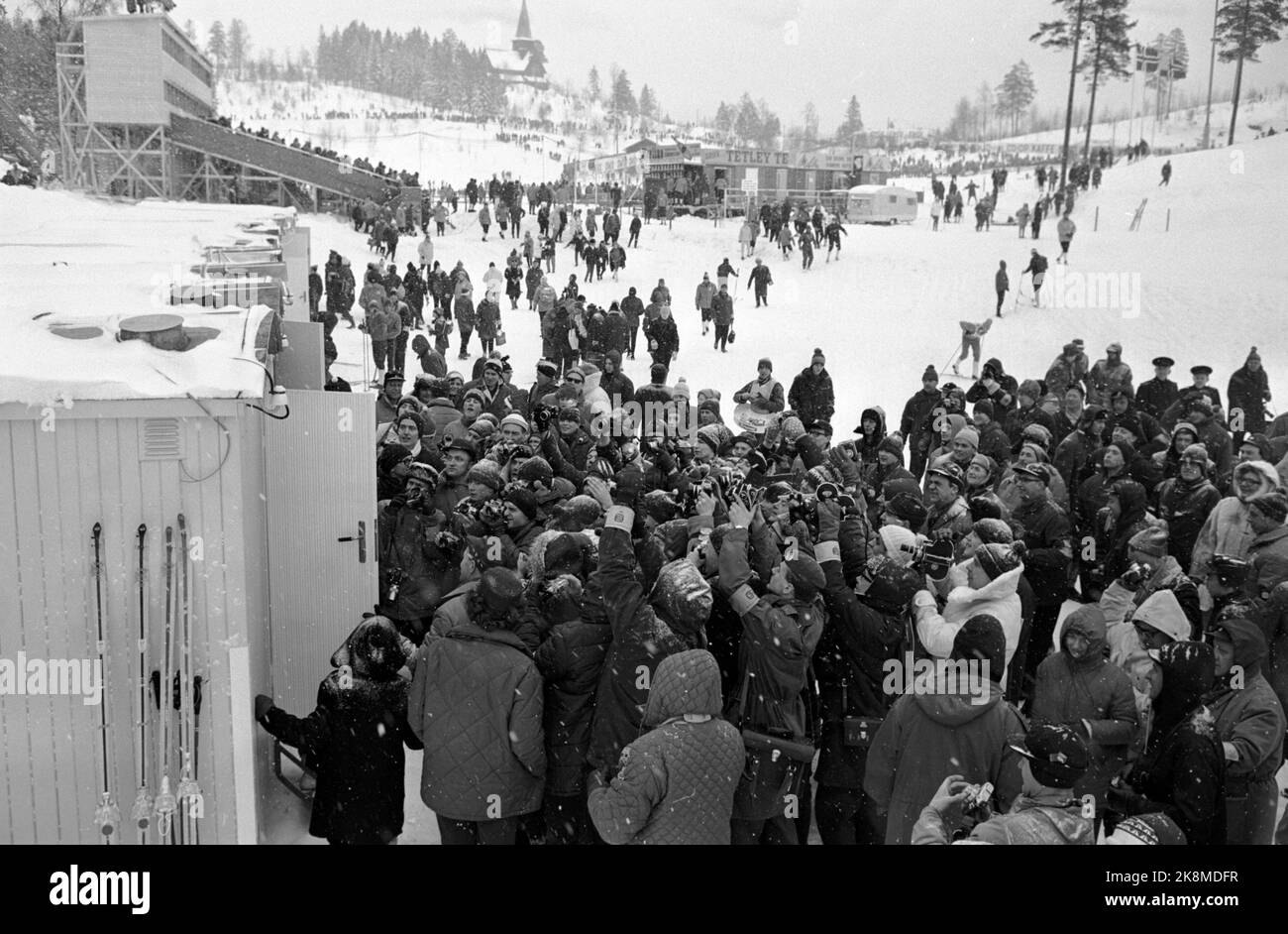 Oslo 19660220 World Cup In Holmenkollen 15 Km Cross country Skiing