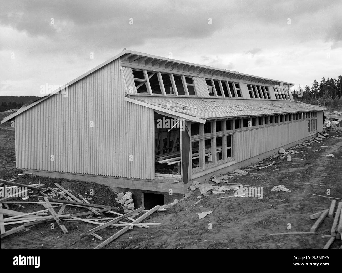 Oslo, Lambertseter 19530801 Lambertseter Drabantby gets a pavilion ...