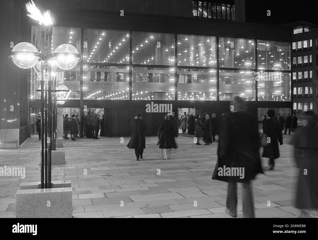 Oslo, 19970322. Oslo Concert Hall, Munkedamsveien14. The opening of the ...