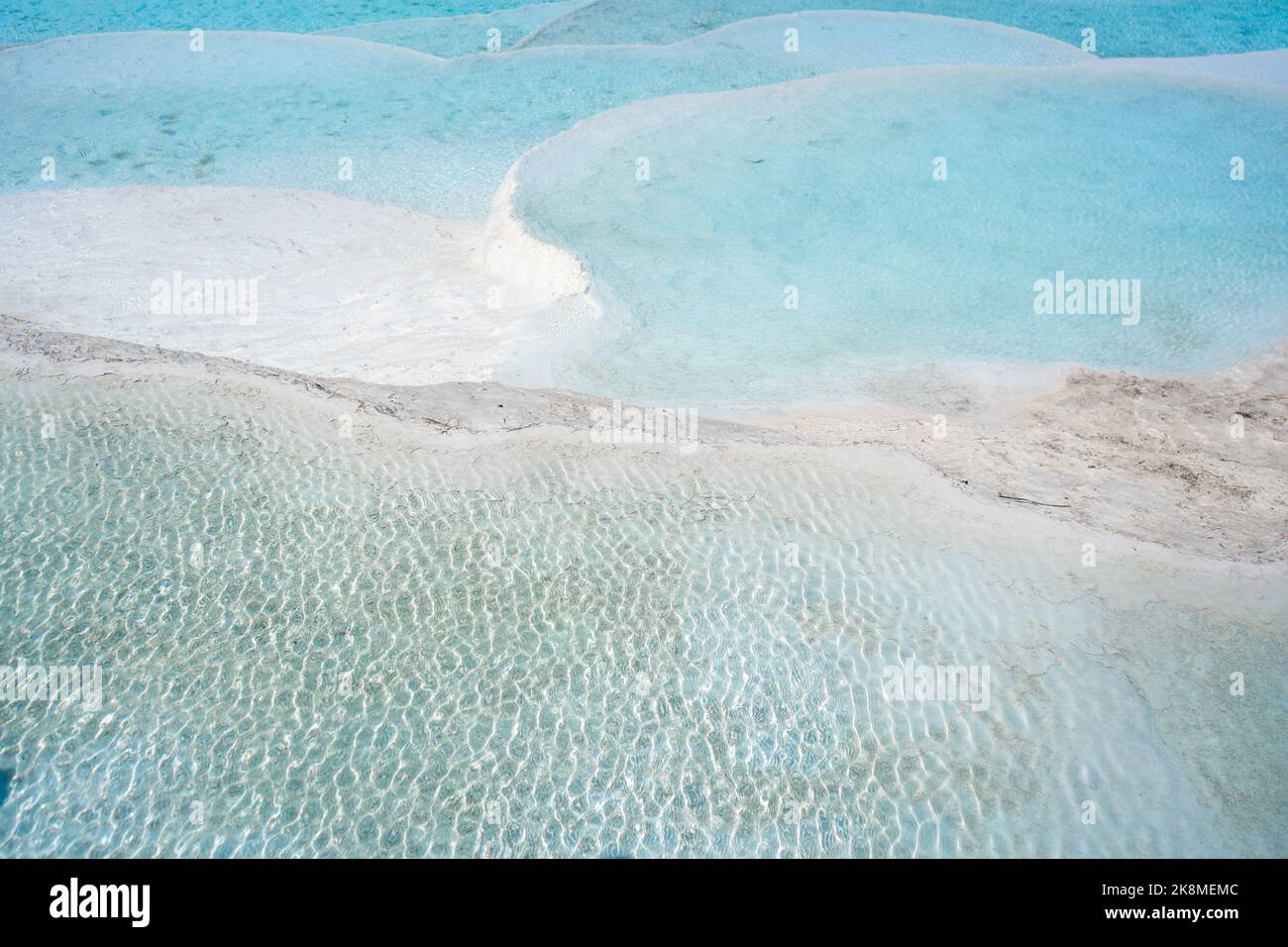 White travertines calcite cliff pamukkale hi-res stock photography and ...