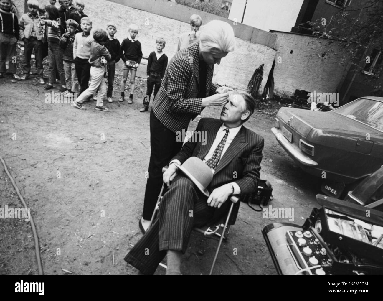 Oslo 1970 From the movie "Olsenbanden and Dynamite Harry". Egon Olsen ...