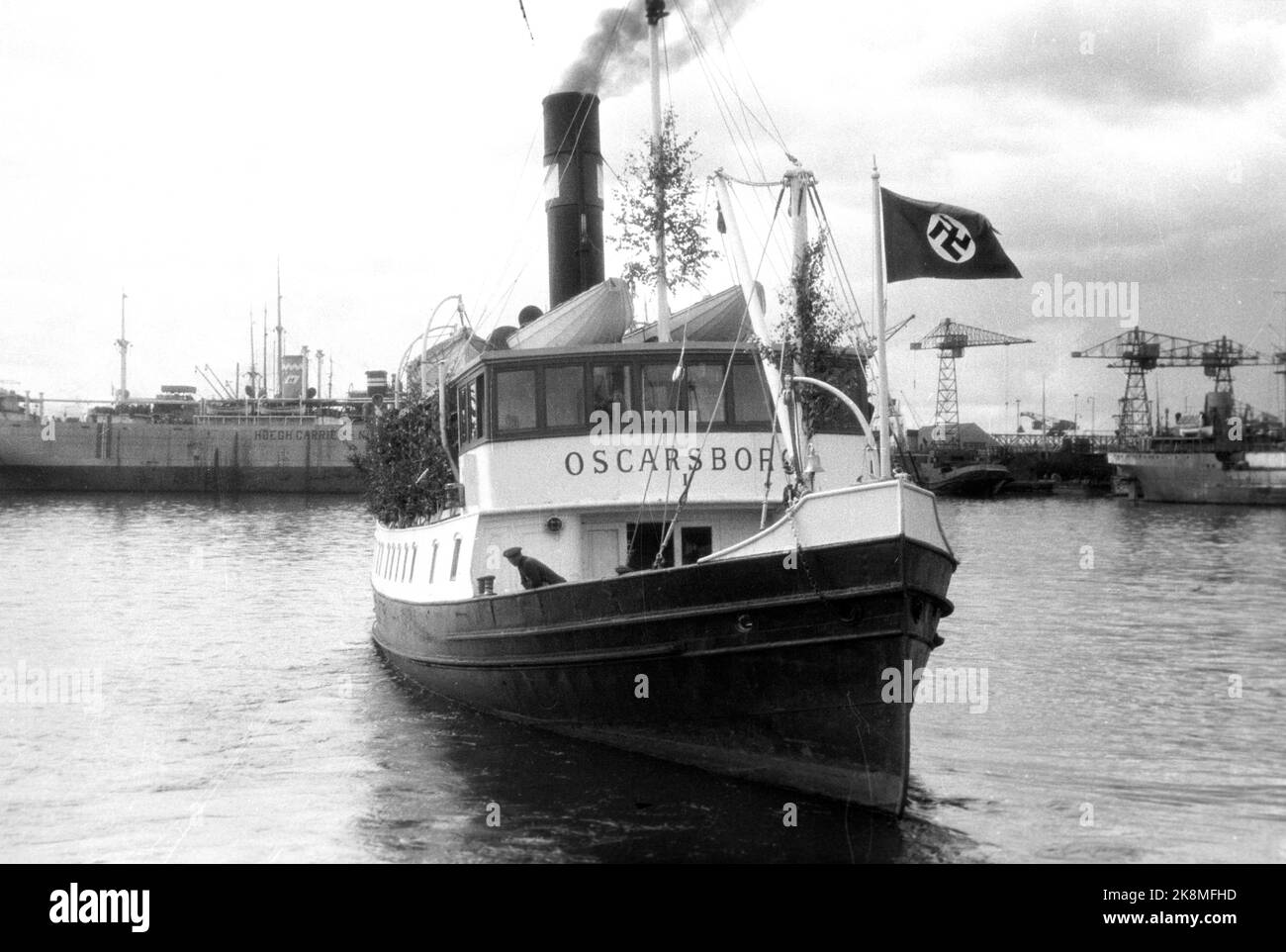 Johnsen ntb nazism boats war harbors hi-res stock photography and ...