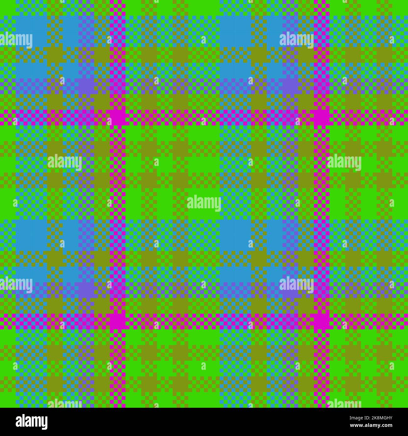 Decorative tartan geometric tiles pattern illustration Stock Vector ...