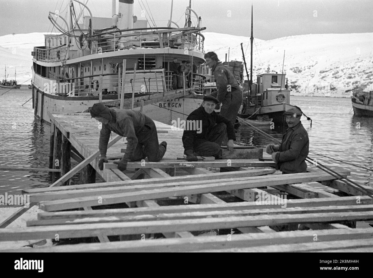 Hammerfest November 1945. The restoration in Northern Norway after the ...