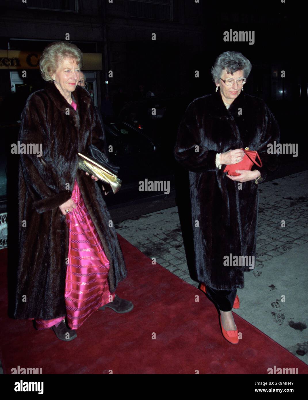 Oslo 28 January 1993. Grand Hotel. Erling Lorentzen is 70 years old and ...