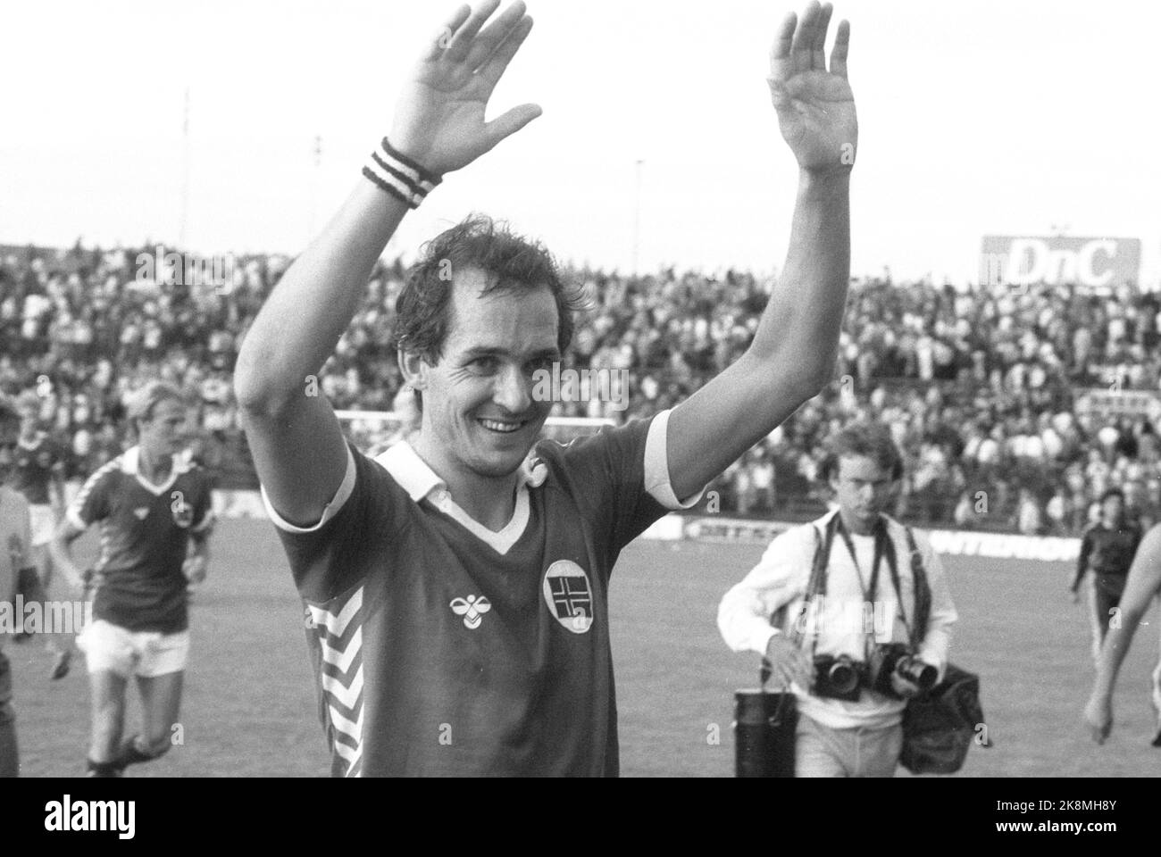 Tom lund the norwegian score during the international match photo hi-res stock photography and ...