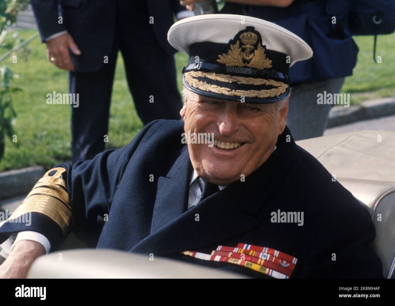 Tromsø 1982: King Olav's anniversary trip in connection with his 25th ...