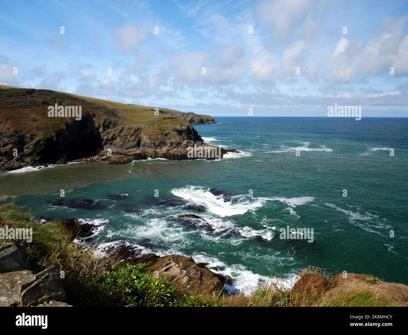 Lobber Point, Port Isaac, Cornwall Stock Photo - Alamy