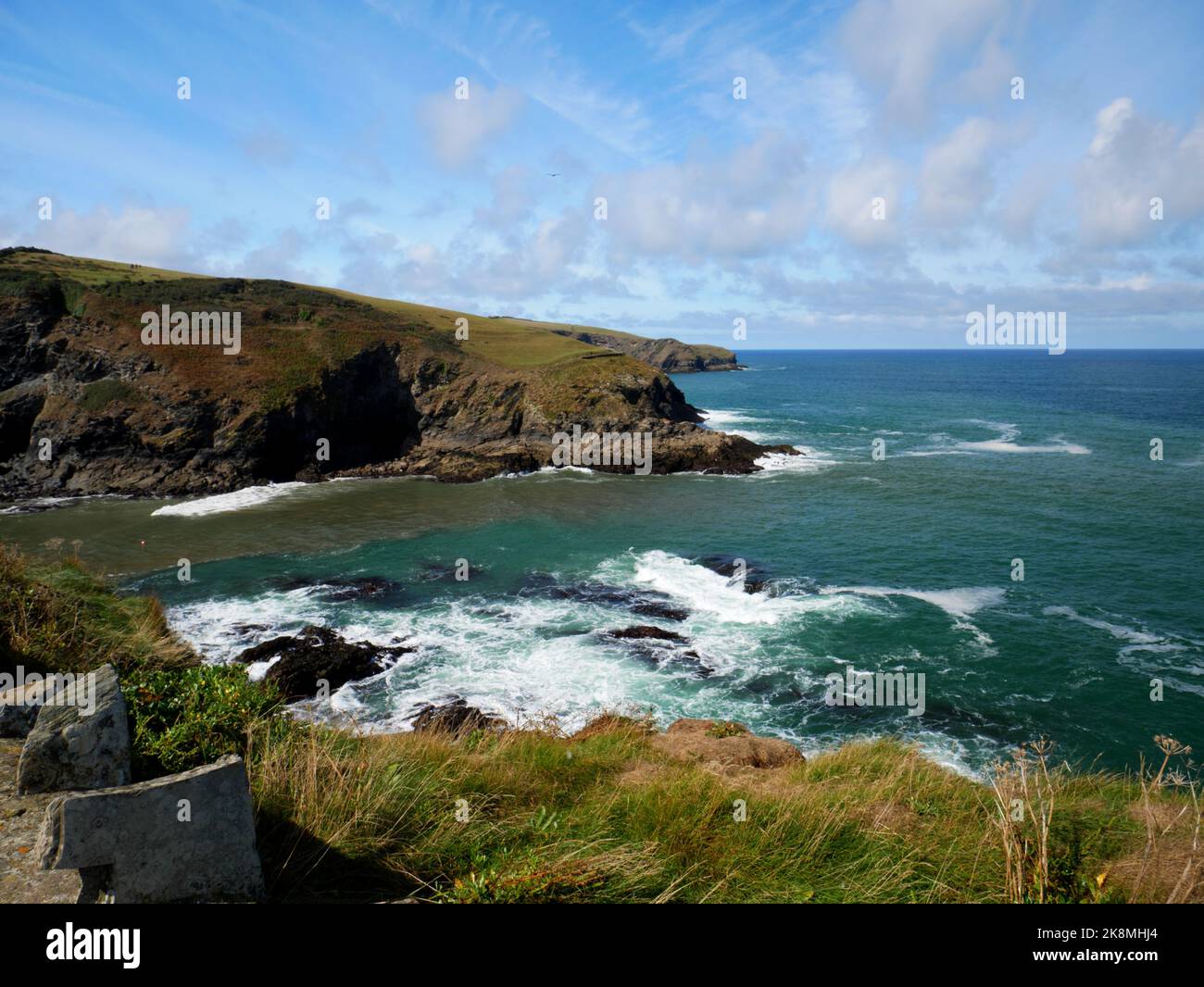 Lobber Point, Port Isaac, Cornwall Stock Photo - Alamy