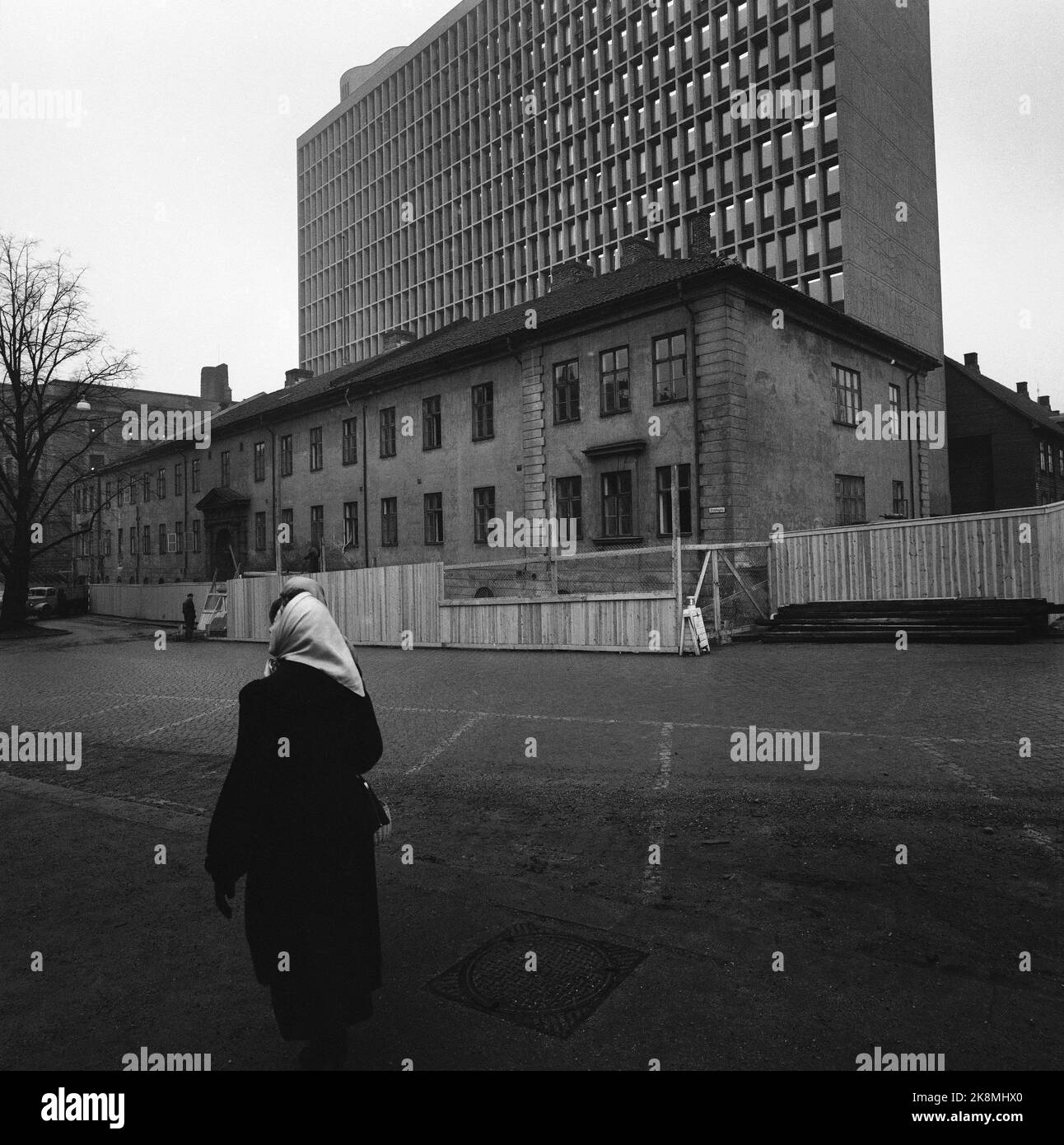 Oslo March 14, 1959. The old empiric quarter will be demolished, and up ...