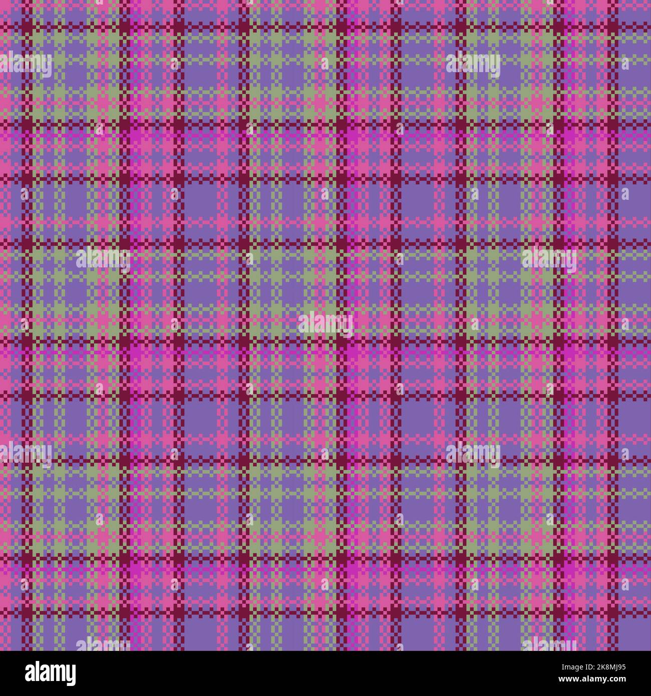 Decorative tartan geometric tiles pattern illustration Stock Vector ...
