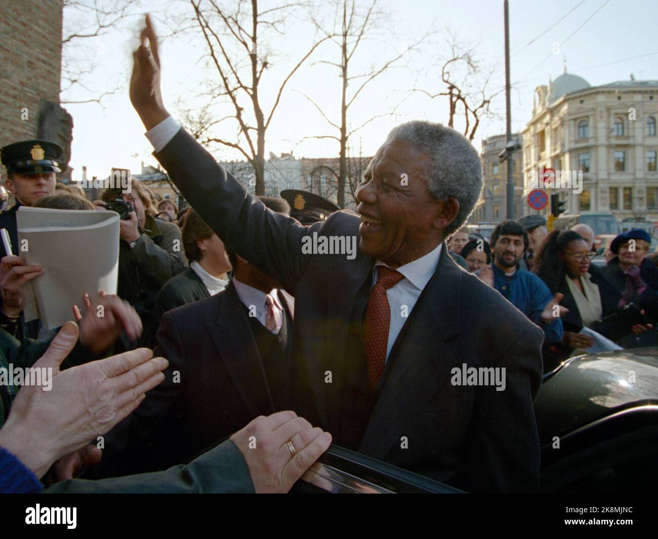 Oslo 199312: Nobel Peace Prize 1993 to Nelson Mandela and F.W. They ...