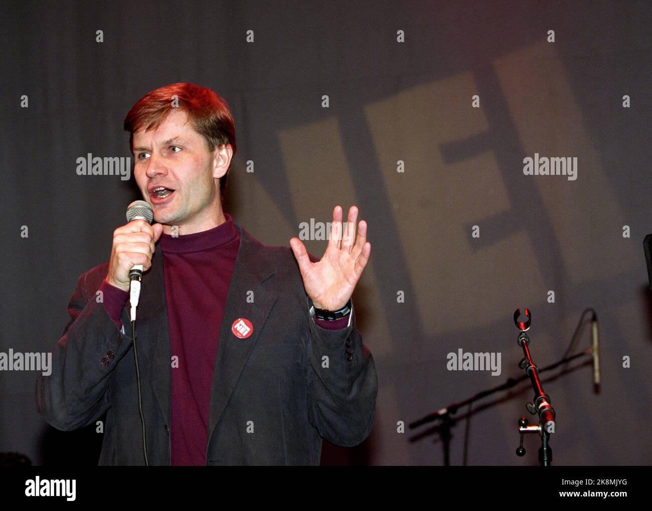 Johnny syversen ntb political meetings hi-res stock photography and ...