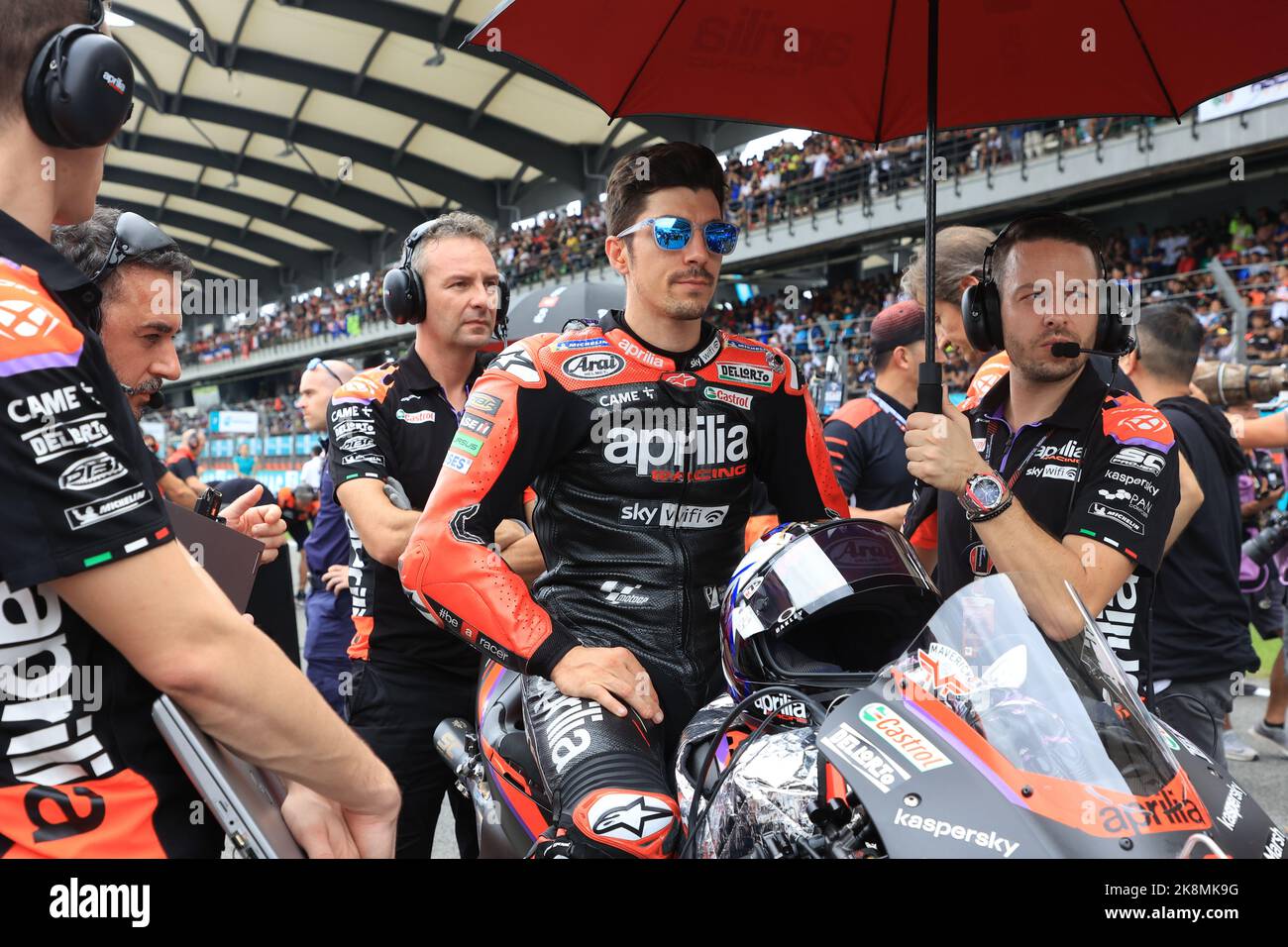 Aprilia moto gp hi-res stock photography and images - Alamy