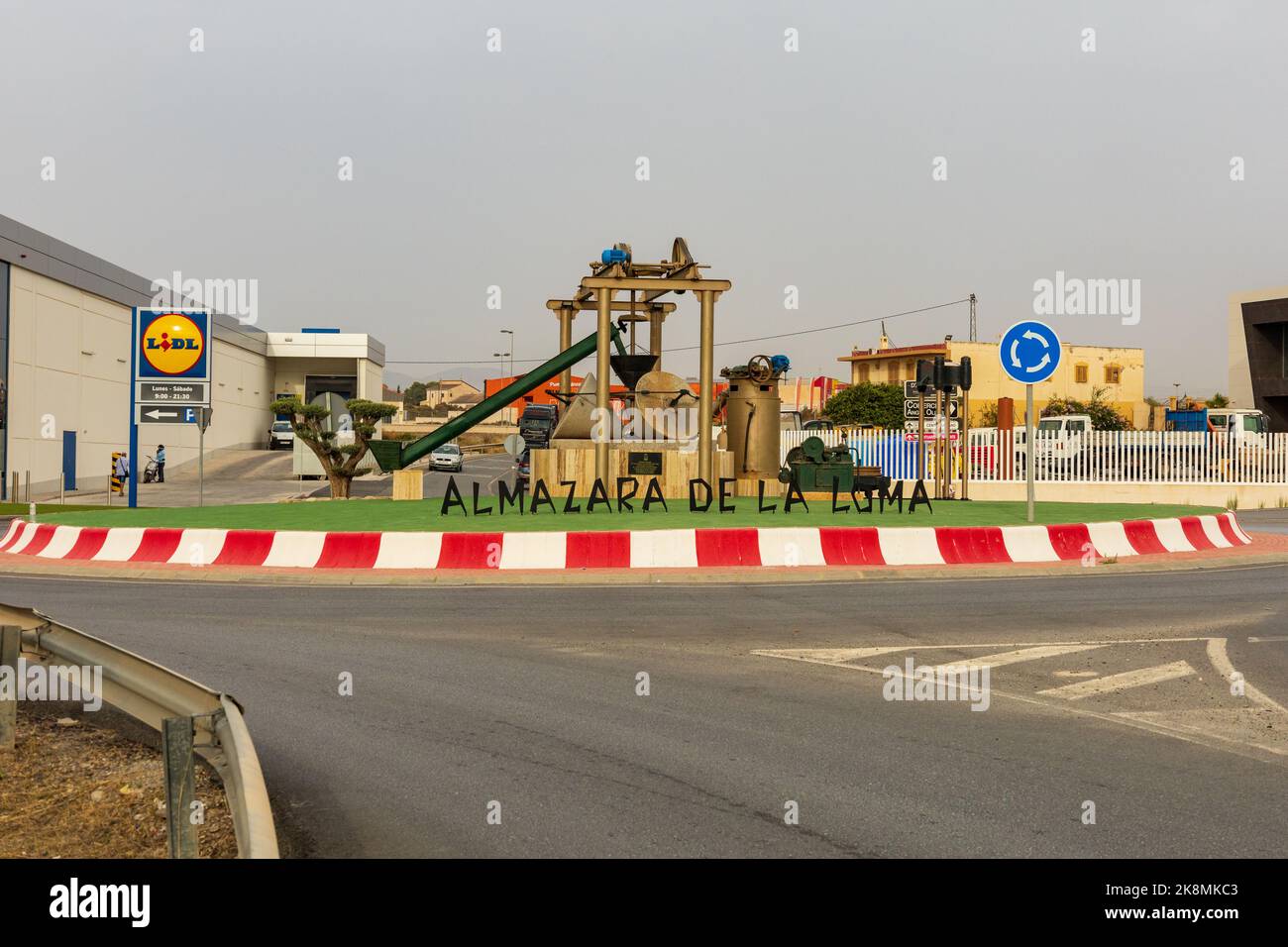 Decorative Roundabouts in Albox, Almanzora Valley, Almeria province ...