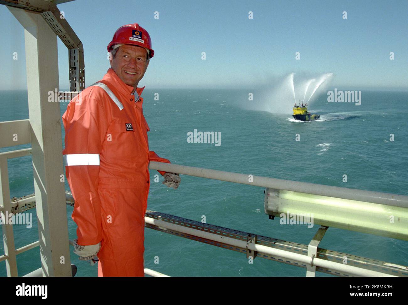 Bergen 19970627 The Nordic Prime Minister meeting made the trip to the ...