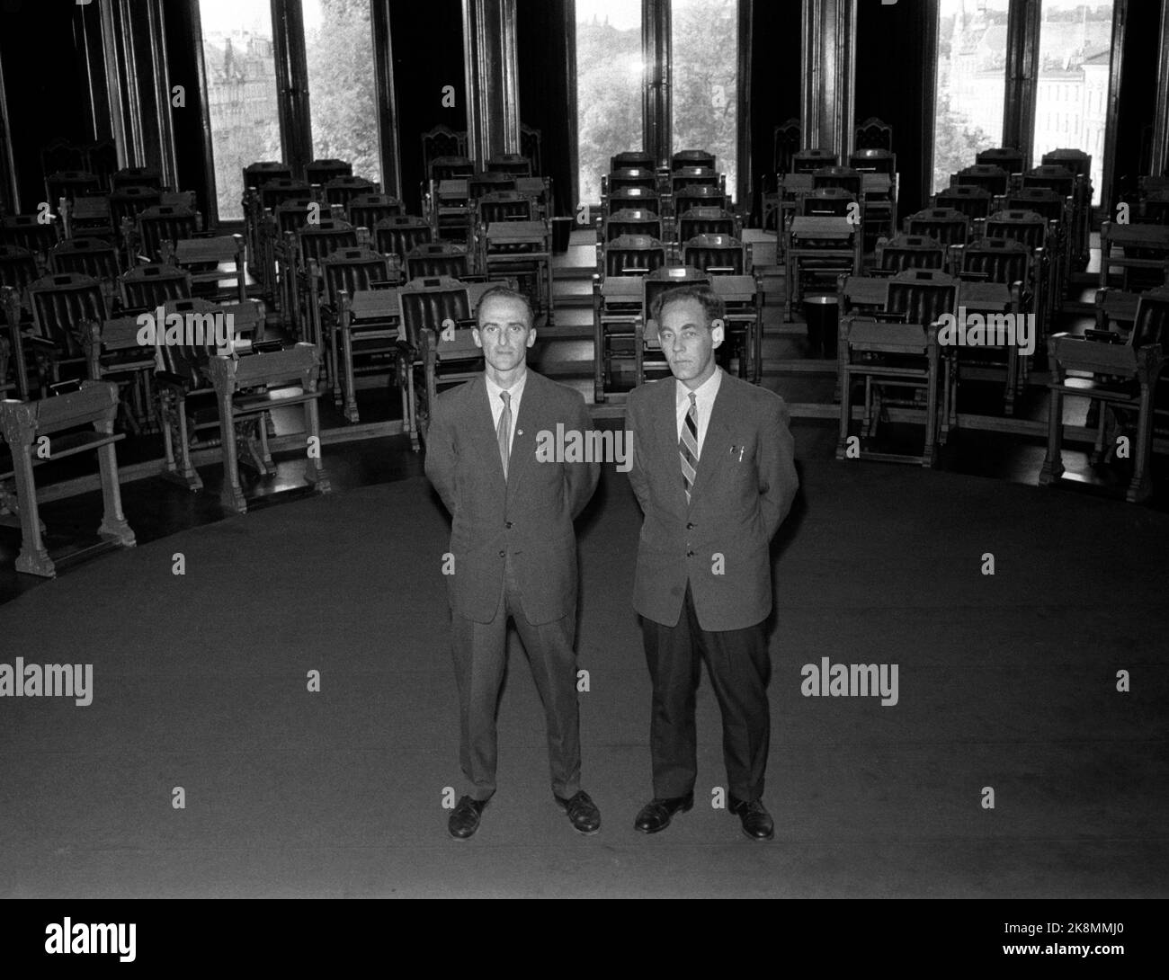 Oslo october 1961 for the first time after the war hi-res stock ...