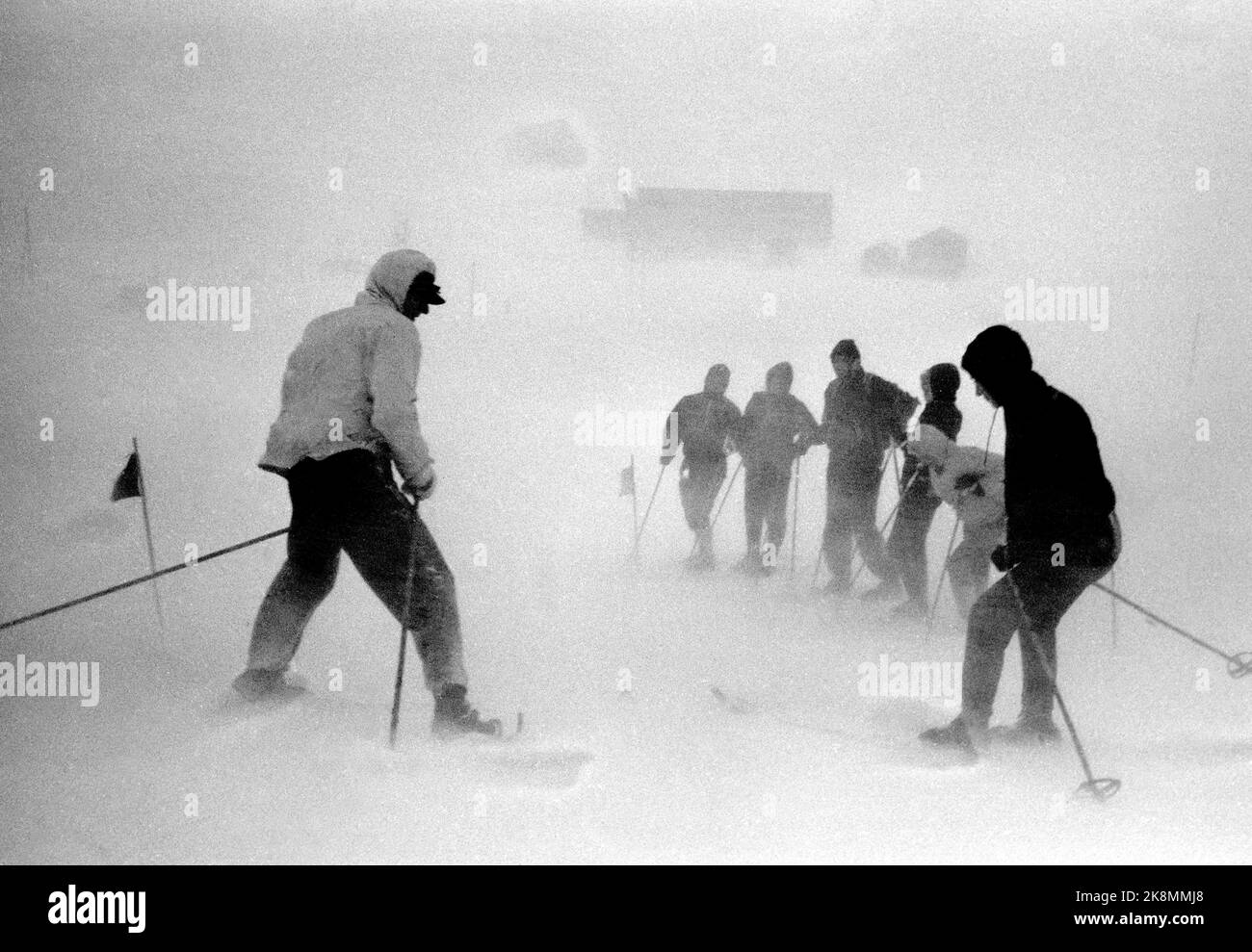 But nothing can hinder a persistent danish from skiing hi-res stock ...