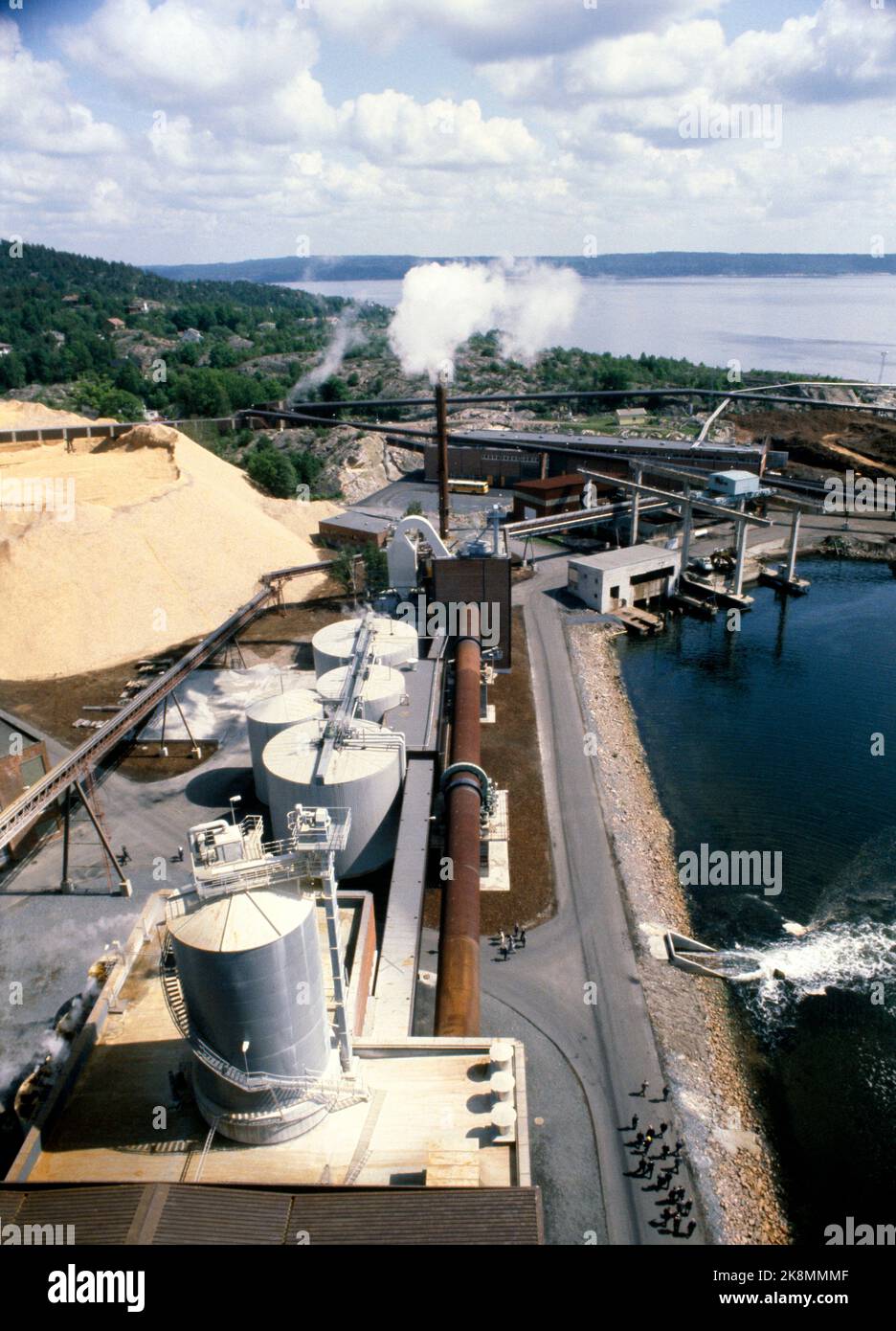 1981 tofte cellulose factory photo hi-res stock photography and images ...