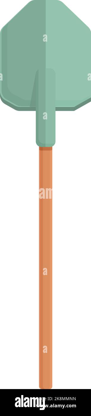 Shovel icon cartoon vector. Gold mine. Stone ore Stock Vector Image ...