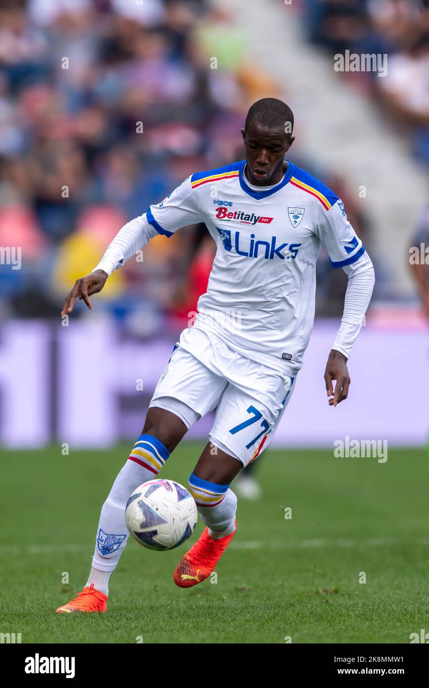 Assan Ceesay (Lecce) during the Italian " Serie A match between match ...