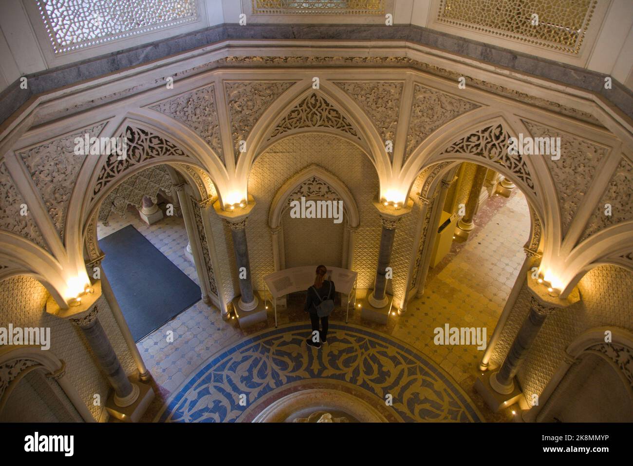 Portugal, Sintra, Palace of Monserrate Stock Photo - Alamy