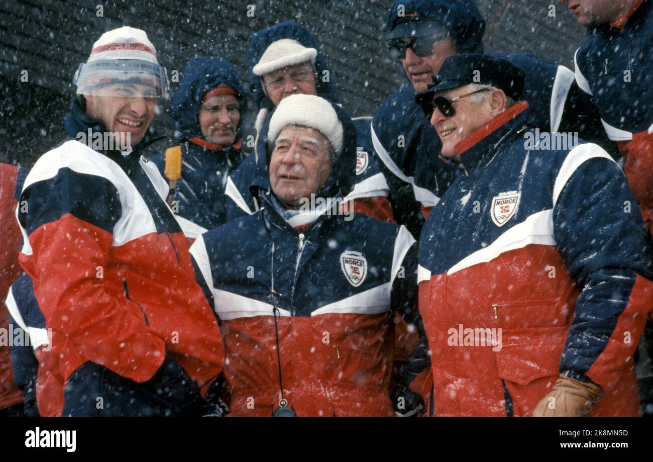 Sarajevo, Yugoslavia 1984-02. The Olympic Winter Games 1984. The ...