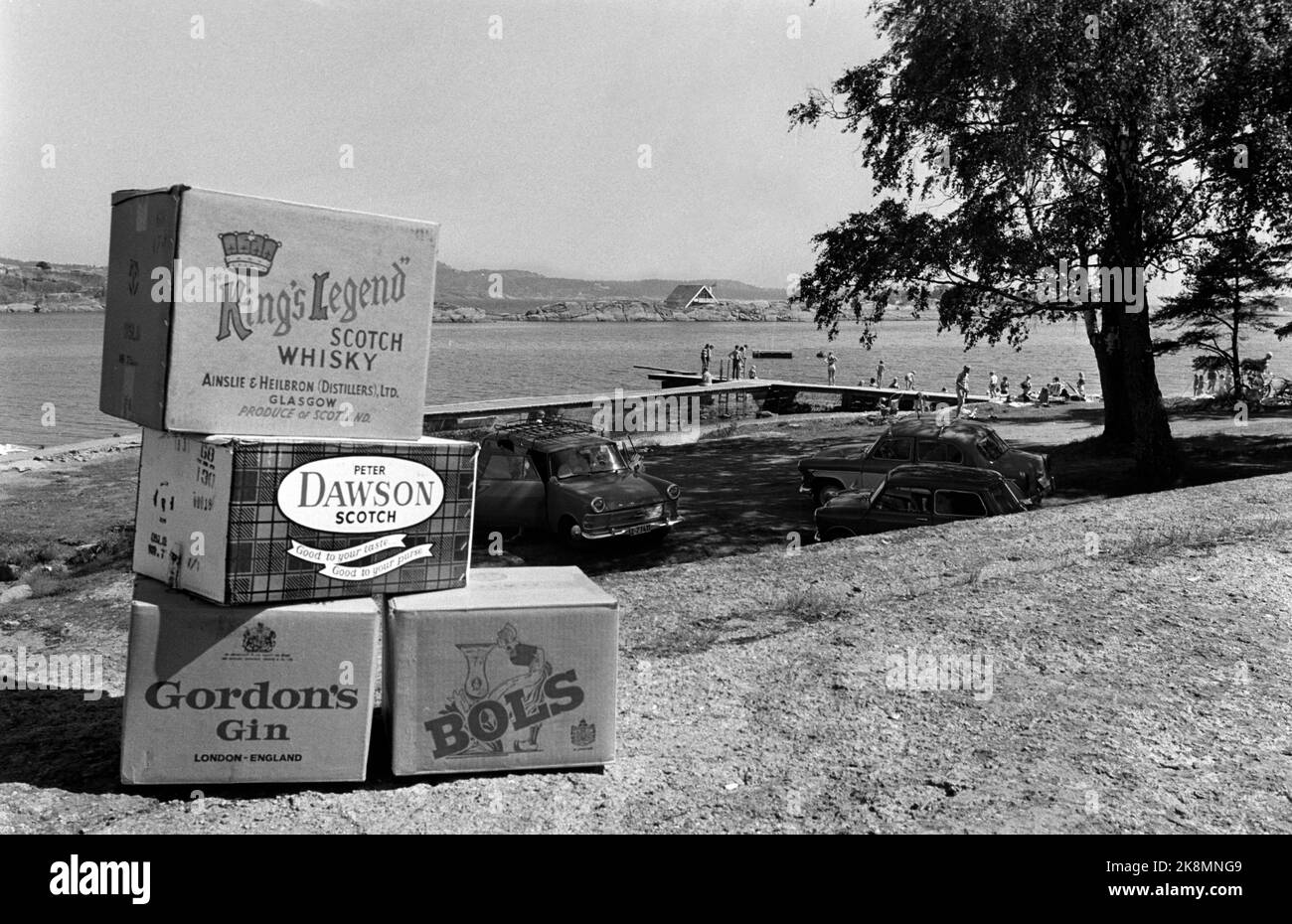 Tønsberg June 1968 The largest smuggling league since the prohibition ...