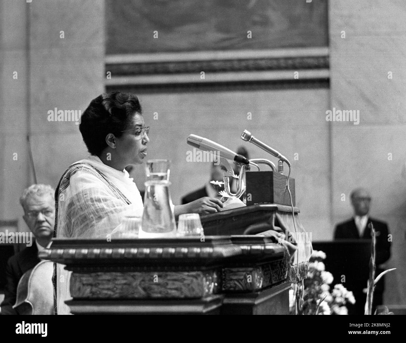 Oslo 19650922 Norway's Red Cross 100th anniversary Party meeting in the ...