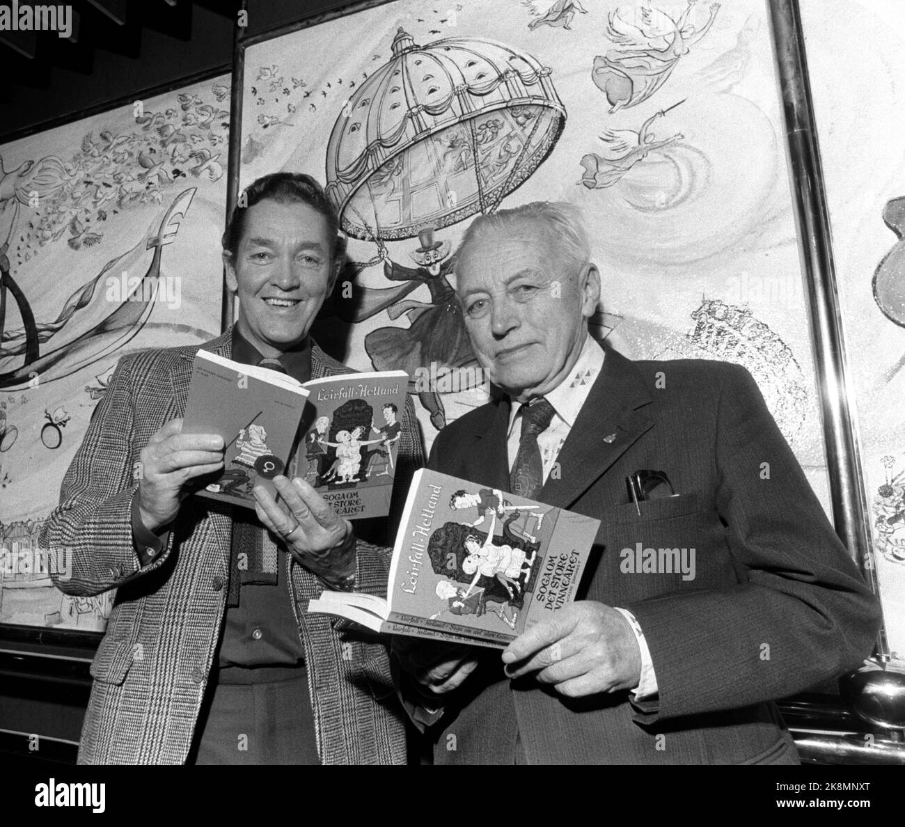 Oslo 19751016. The Norwegian Samlaget presents the new book of Jon ...